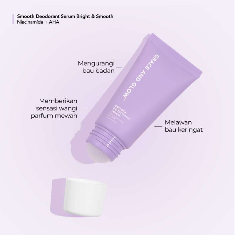 Jual Grace And Glow Deodorant Roll On Serum 50 Ml English Pear Smooth ...