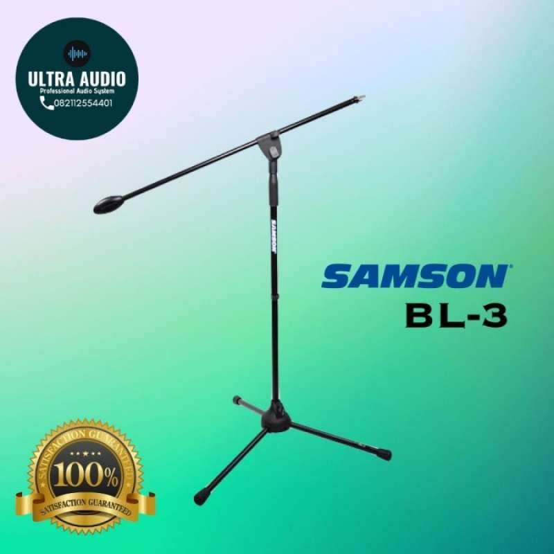 Promo Samson Bl-3 / Bl3 / Bl 3 Microphone Stand Diskon 50% Di Seller Tokosebelahkanan - Meruya ...