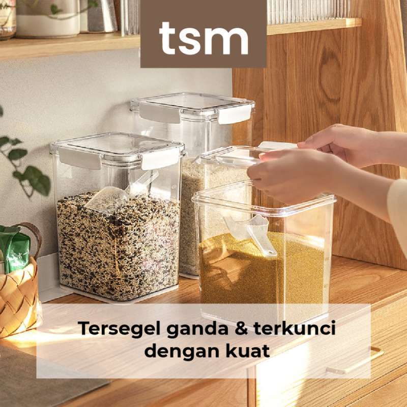Jual Tsm Tempat Penyimpanan Makanan Besar | Toples Besar Kedap Udara Di ...