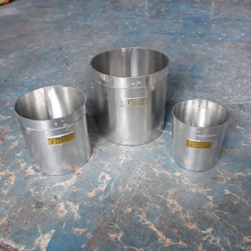 Jual Literan Beras Bahan Bilah Besi Baja 1 Set Di Seller Shin Store ...