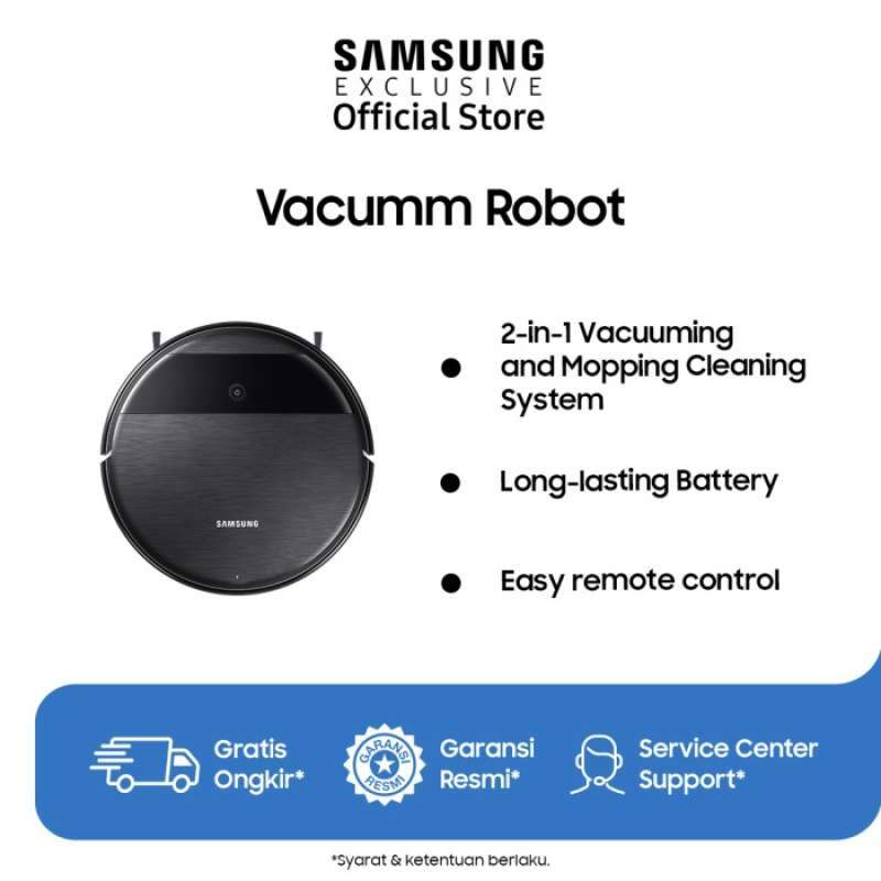 Jual Samsung Vr5000rm Vacuum Robot With Slim Design, Wi-fi Control Di ...