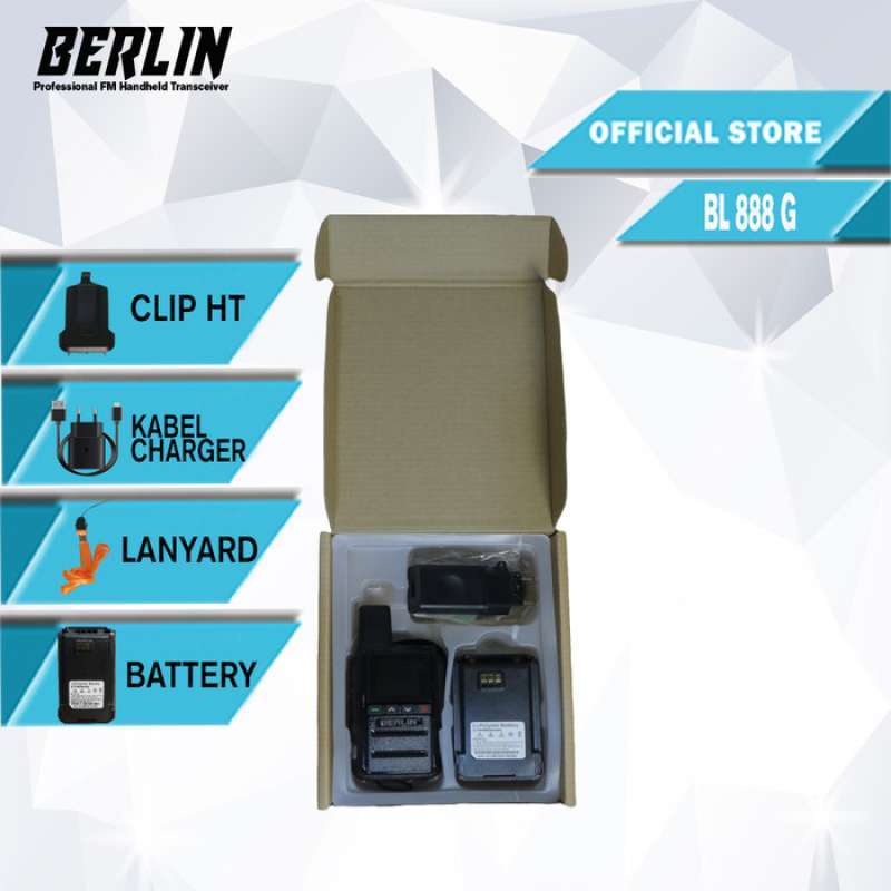 Jual Ht Poc 4g Berlin Bl - 888'g Sim Card Mobile Network Walkie Talkie - Ht Only Di Seller ...