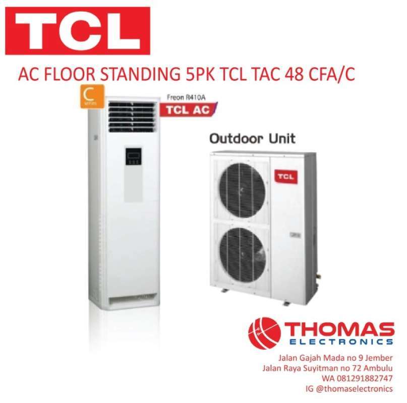Jual Ac Floor Standing 5pk Tcl Tac 48 Cfac Garansi Resmi Di Seller Shin ...