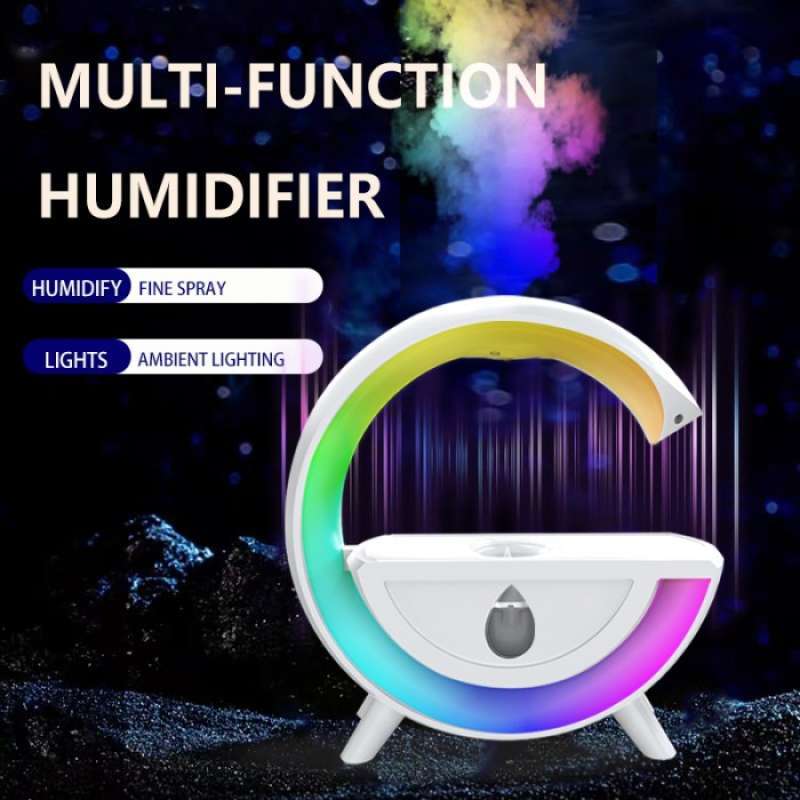 Jual Humidifier Led Aromatherapy Pelembap Ruangan 350ml Putih Di Seller ...