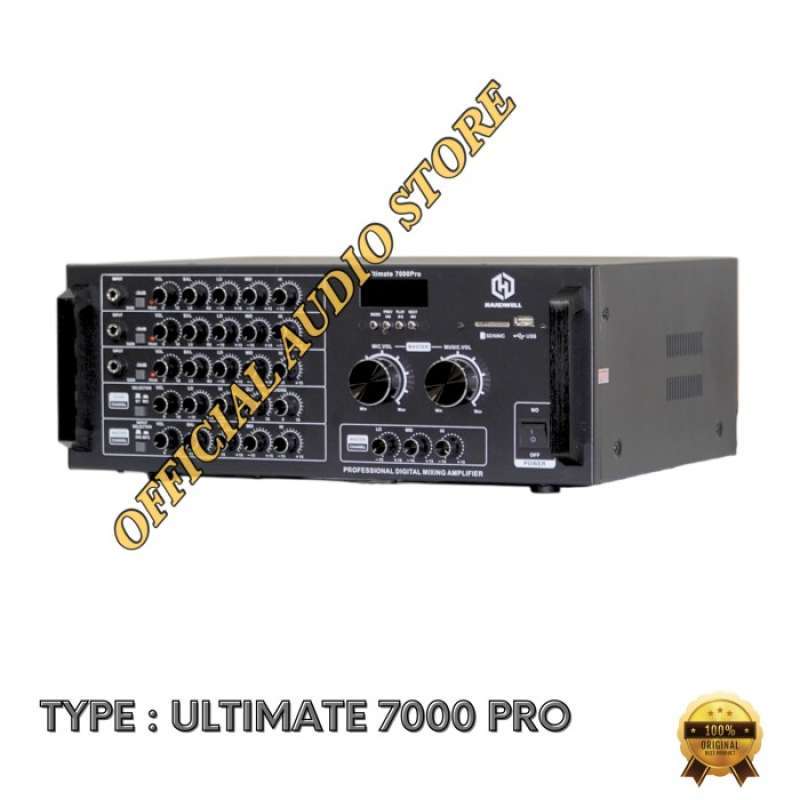 Jual Power Amplifier / Ampli Karaoke Hardwell Ultimate 7000 Original Di ...