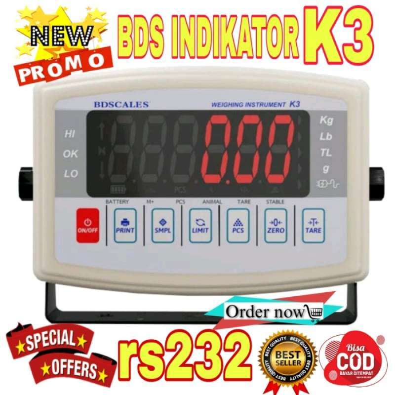 Promo Indikator Display Timbangan/kepala Timbangan Digital - Bds K3 Diskon 8% Di Seller Gansirsa ...