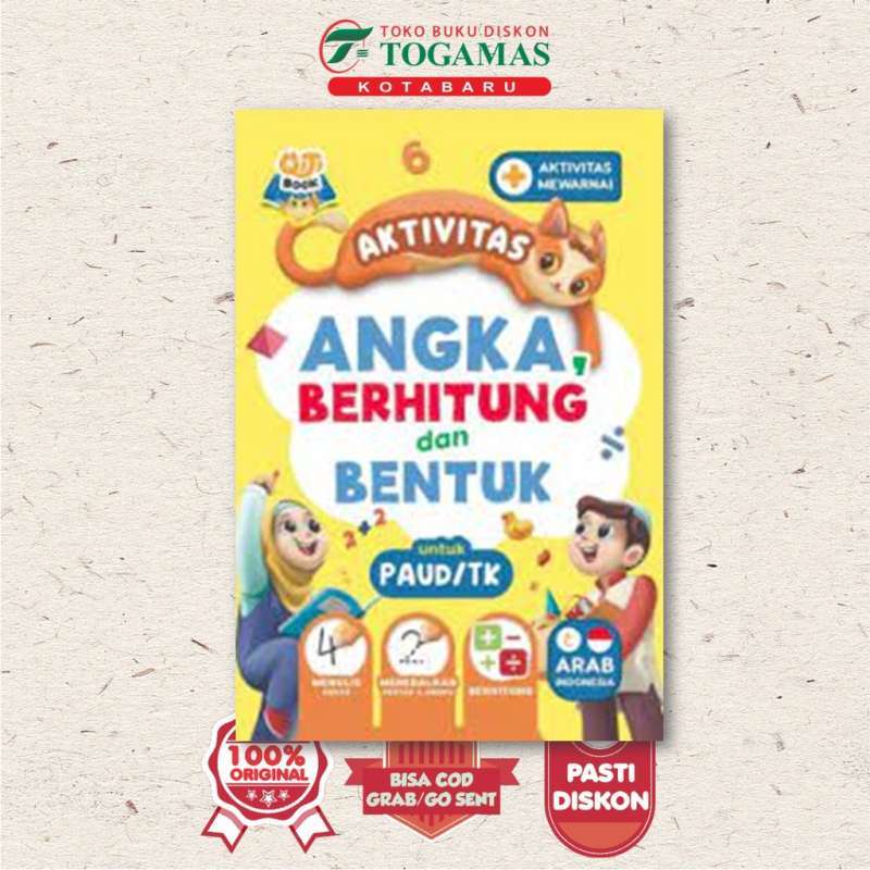 Jual Qiti Book Aktivitas: Angka Berhitung Dan Bentuk Untuk Paud/tk ...