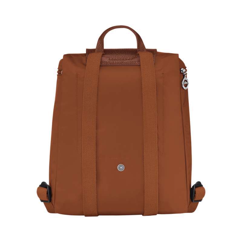 Promo Longchamp Le Pliage Green Backpack Cognac Diskon 38% Di Seller ...
