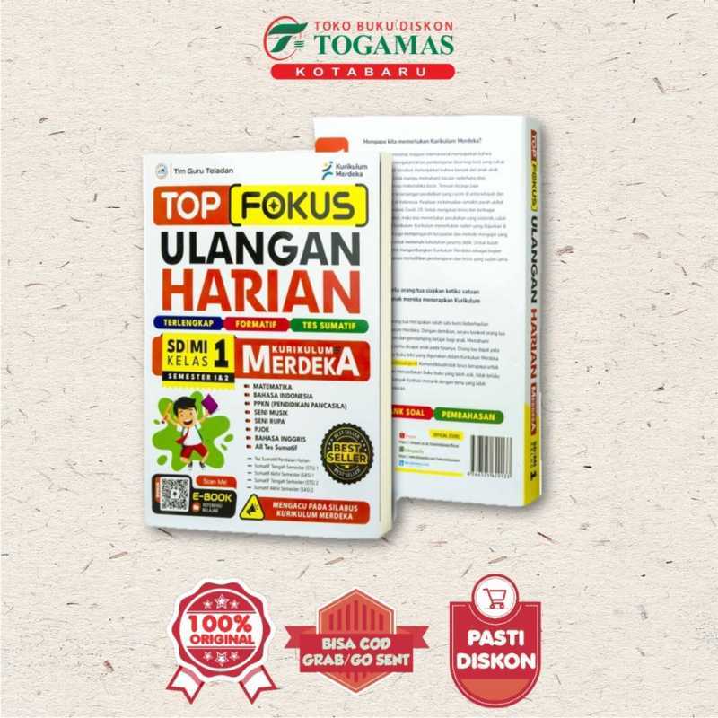 Jual Buku Sd Top Fokus Ulangan Harian Kelas 1 - 6 Kurikulum Merdeka Di Seller Togamas Kotabaru ...