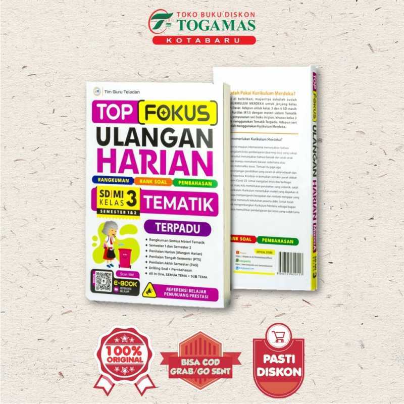 Jual Buku Sd Top Fokus Ulangan Harian Kelas 1 - 6 Kurikulum Merdeka Di Seller Togamas Kotabaru ...