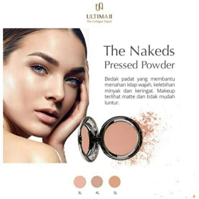 Promo Ultima Ii The Naked Pressed Powder Diskon 33% Di Seller Aninda ...