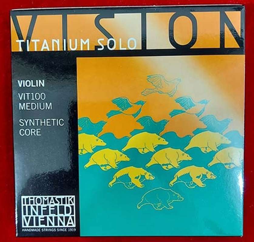 Jual Senar Biola Vision Solo (titanium) Violin 4/4 Strings Set Di ...
