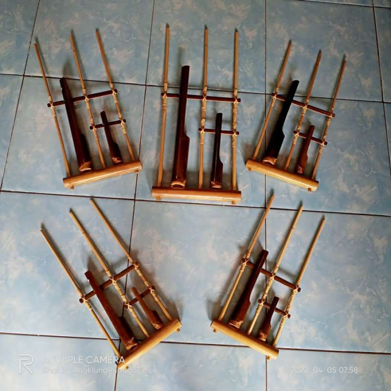 Jual Angklung Satuan 2 Tabung Bambu Hitam (nada Bisa Di Request Sendiri ...