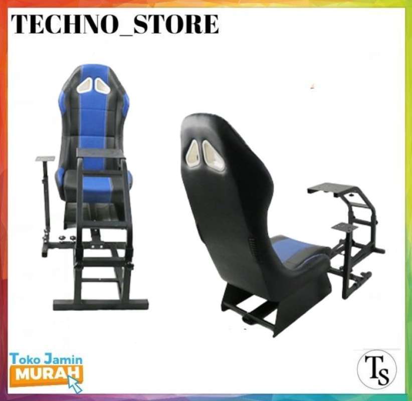 Jual Kursi Gaming Simulator Playseat Rig Racing Fullset / Steering ...