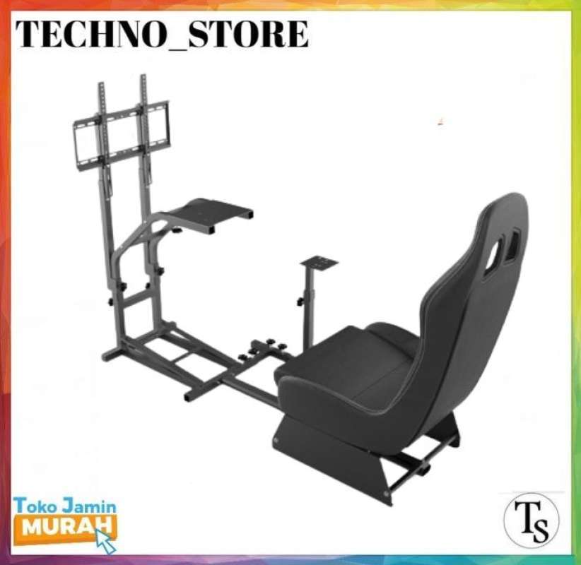 Jual Kursi Gaming Simulator Playseat Rig Racing Fullset / Steering ...