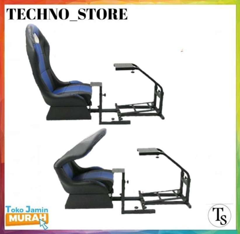 Jual Kursi Gaming Simulator Playseat Rig Racing Fullset / Steering ...