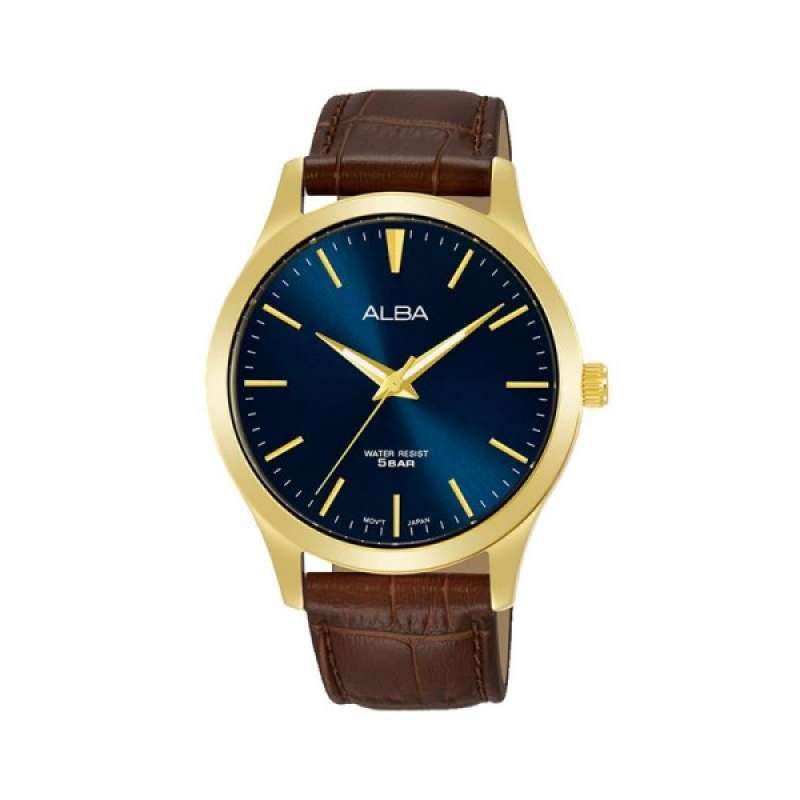 Jual Jam Tangan Alba Prestige Pria 100% Original Brown Leather Arsz08 ...