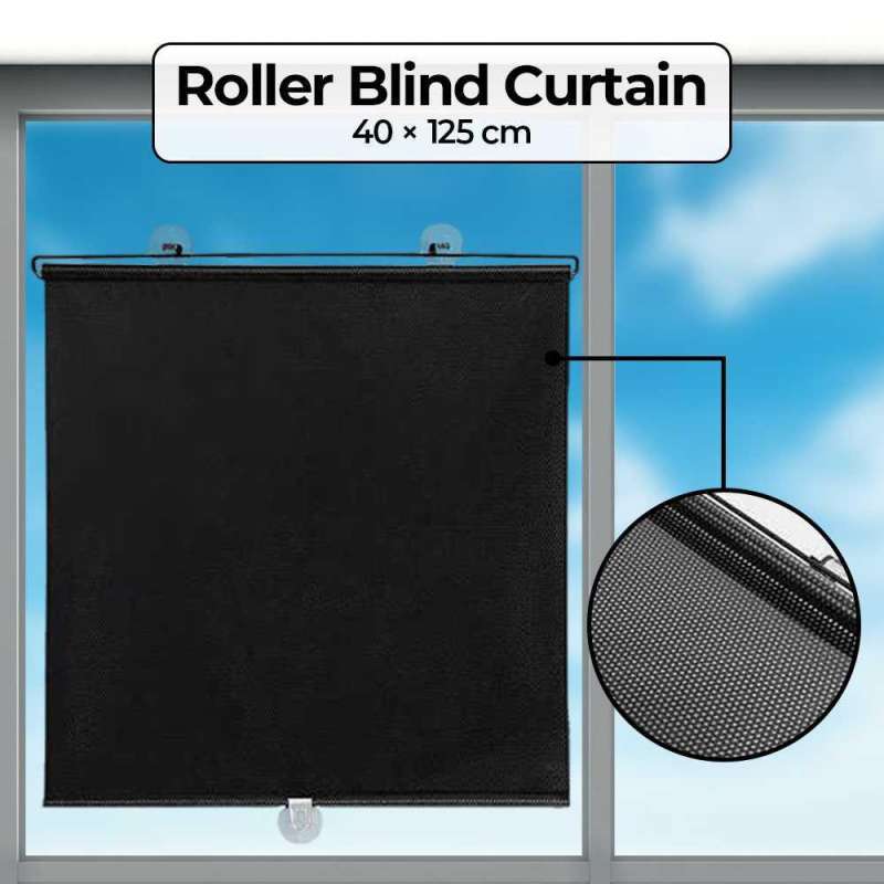 Jual Ruyit Tirai Penahan Sinar Matahari Roller Blind Curtain 40x125cm ...