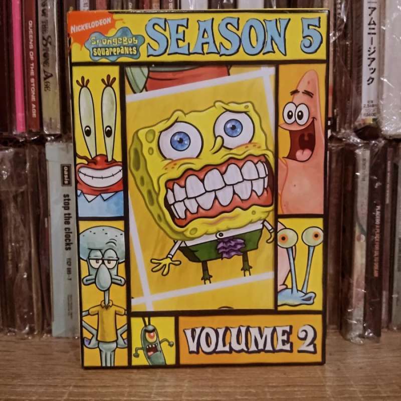 Jual Dvd Kartun Import Original Spongebob Series Season 5 Volume 2 (2 Disc) Di Seller Rosaria ...