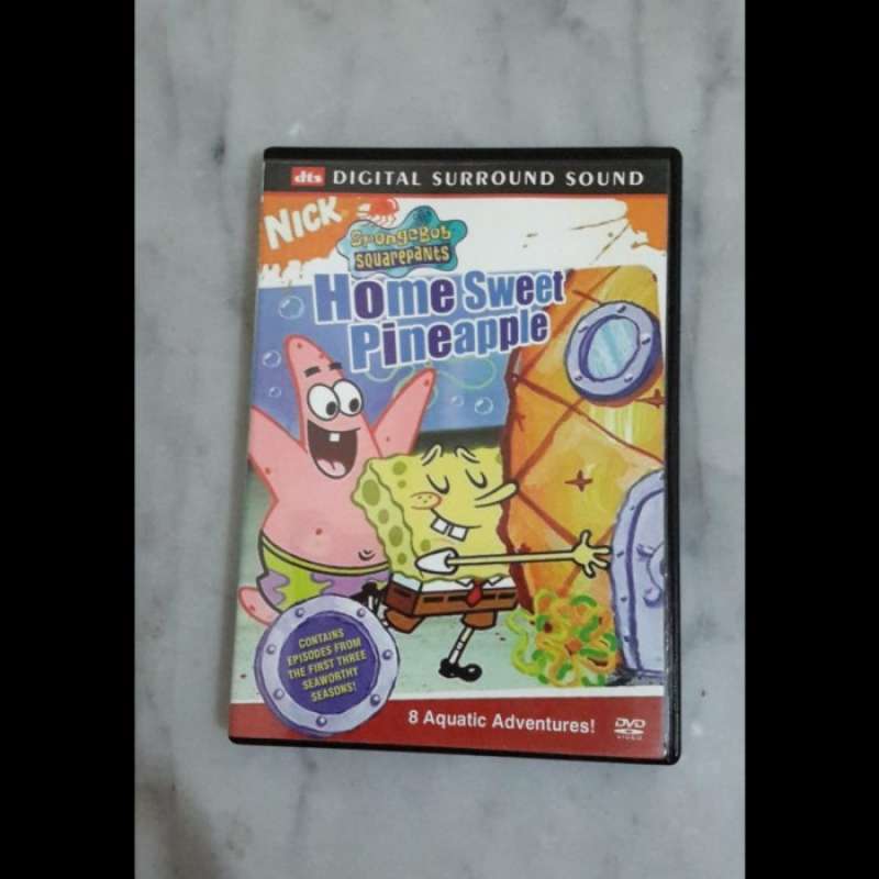 Jual Dvd Original Spongebob Squarepants - Home Sweet Pineapple Di ...