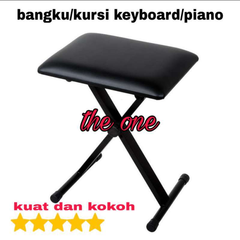 Jual Bangku Keyboard Dan Piano Kursi Keyboard Dan Piano (besi Tebal) Di ...