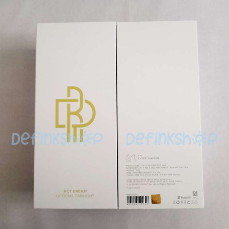 Jual Official Lightstick Nct Dream Ver 2 Sealed Ls Neobong Fanlight Fan Light Stick Neo Bong V2 ...