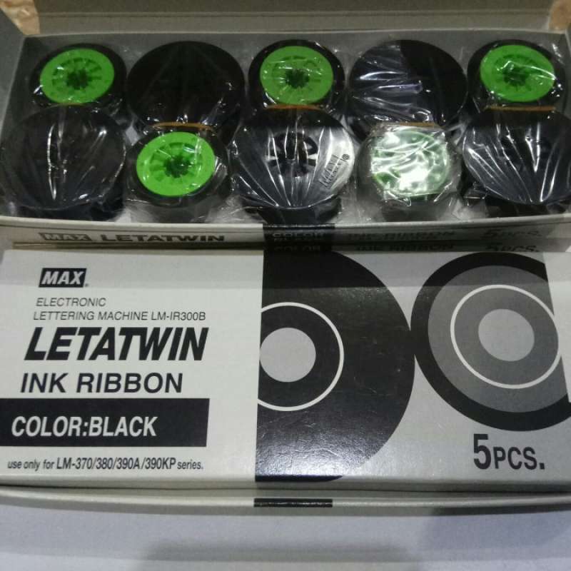Promo 100% Produk Ori Ink Ribbon Letatwin Max Lm-ir300b Diskon 23% Di ...
