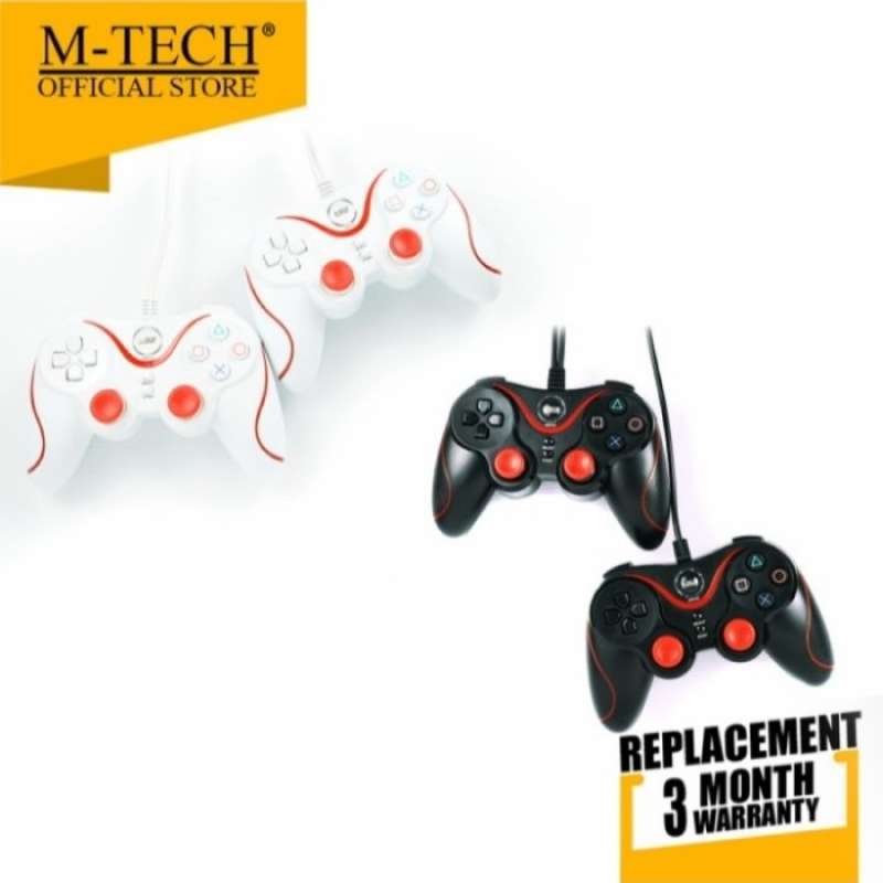 Jual M-tech Original Gamepad Konsol Joystick Double Inferno Getar Di ...