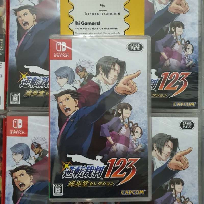 Jual Nintendo Switch Phoenix Wright Ace Attorney Trilogy Gyakuten ...