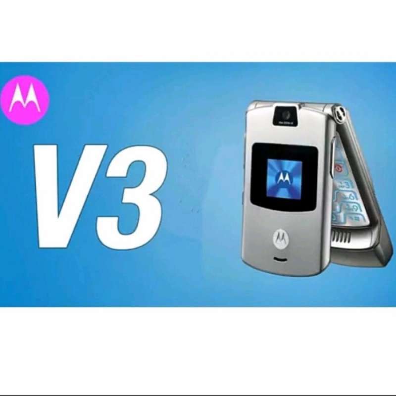 Jual Motorola V3 Flip Original Hp Handphone Lipat Hp Baru Ori Sinyal Aktif Di Seller Sunshop ...