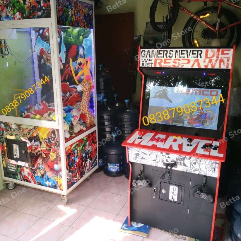 Jual Mesin Dingdong/ding Dong Capit Arcade Games Bartop Console/konsol ...
