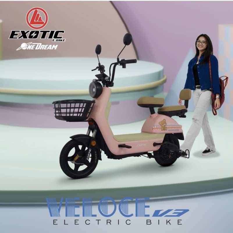 Jual Exotic Veloce V3 Sepeda Listrik Exotic Veloce V3 Terbaru Di Seller Techno Bike - Dawuan ...