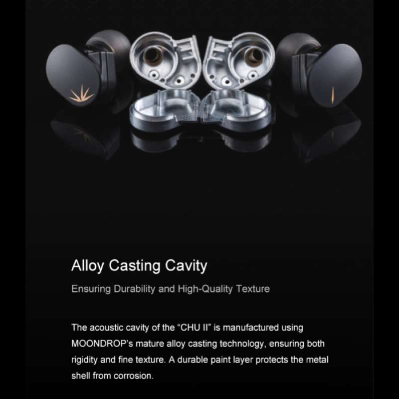 Promo Moondrop Chu Ii / Chu 2 Dynamic Driver In-ear Monitor Earphone ...