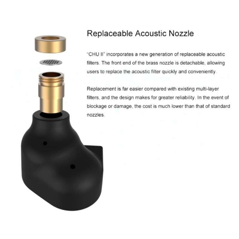 Promo Moondrop Chu Ii / Chu 2 Dynamic Driver In-ear Monitor Earphone ...