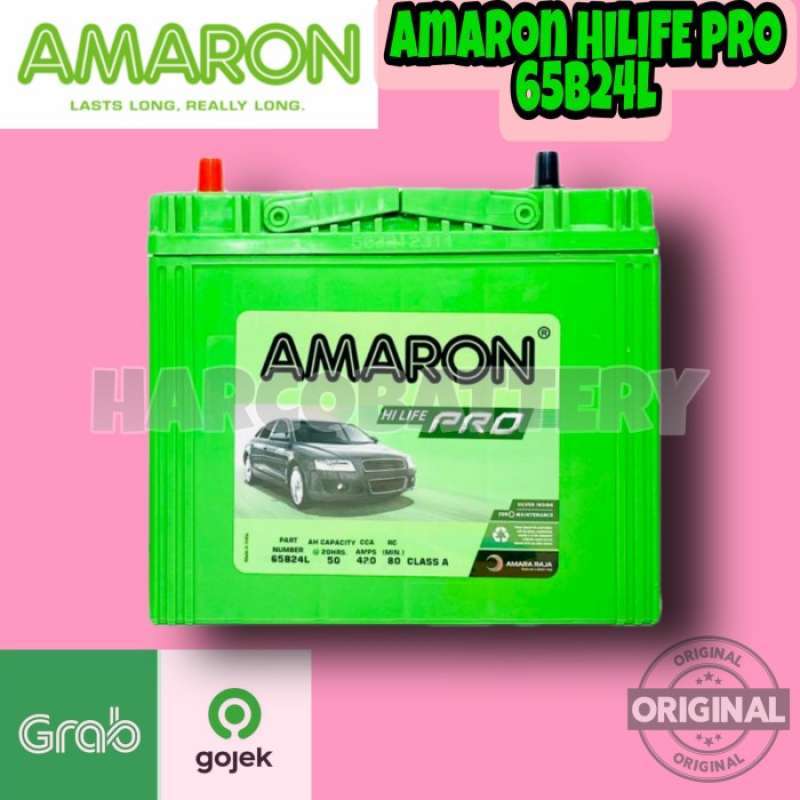 Promo Aki Mobil Amaron Hi Life Pro 65b24l / Ns60l 12v - 50 Ah Aki Kering Diskon 50% Di Seller ...
