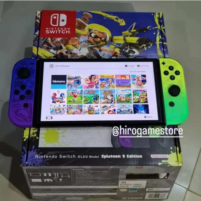 Jual Isi Game Nintendo Switch V1 V2 Oled Switch Lite Include Memory 256gb Di Seller Zenin ...