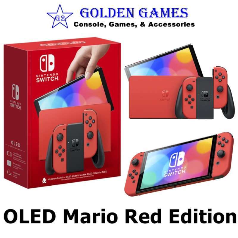 Jual Console Nintendo Switch Oled Mario Red Edition Di Seller Yama ...