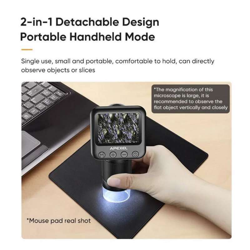 Promo Mikroskop Digital Portable Microscope 1um 1080p Apl-ms003 ...