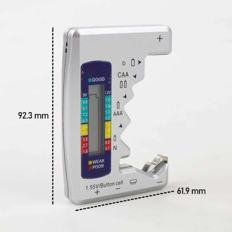 Promo Tester Baterai Universal Battery Capacity Checker Aa Aaa Tespen ...