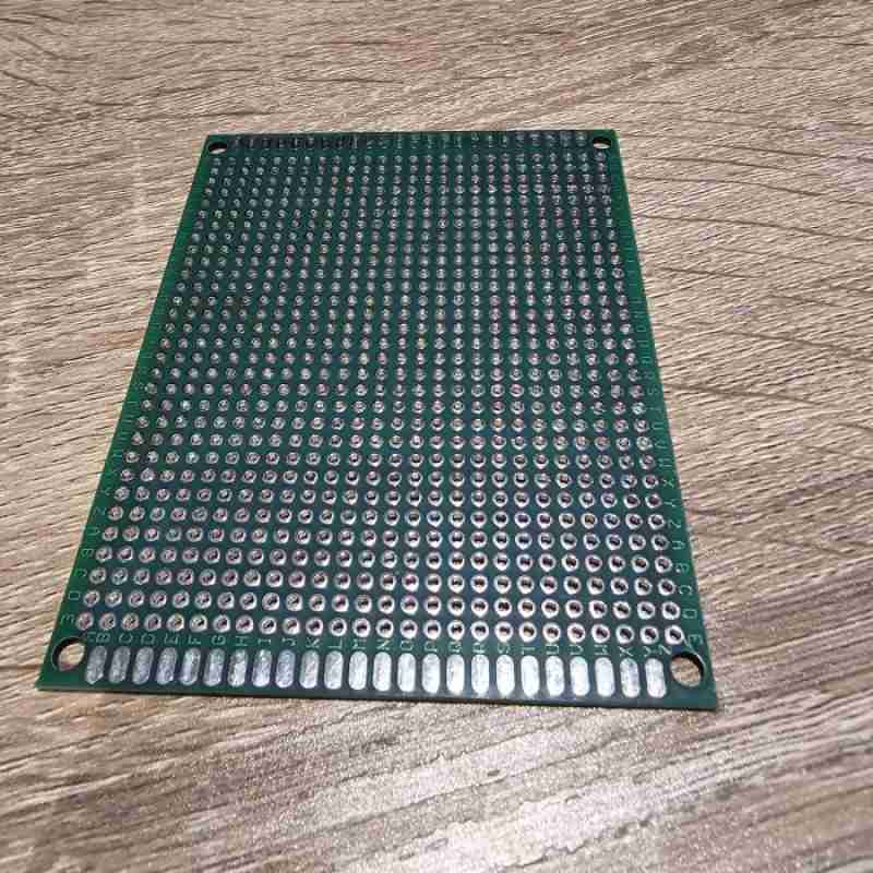 Jual Board Prototype Hole Grid Board Kit 7 X 9 Perforated Board ...