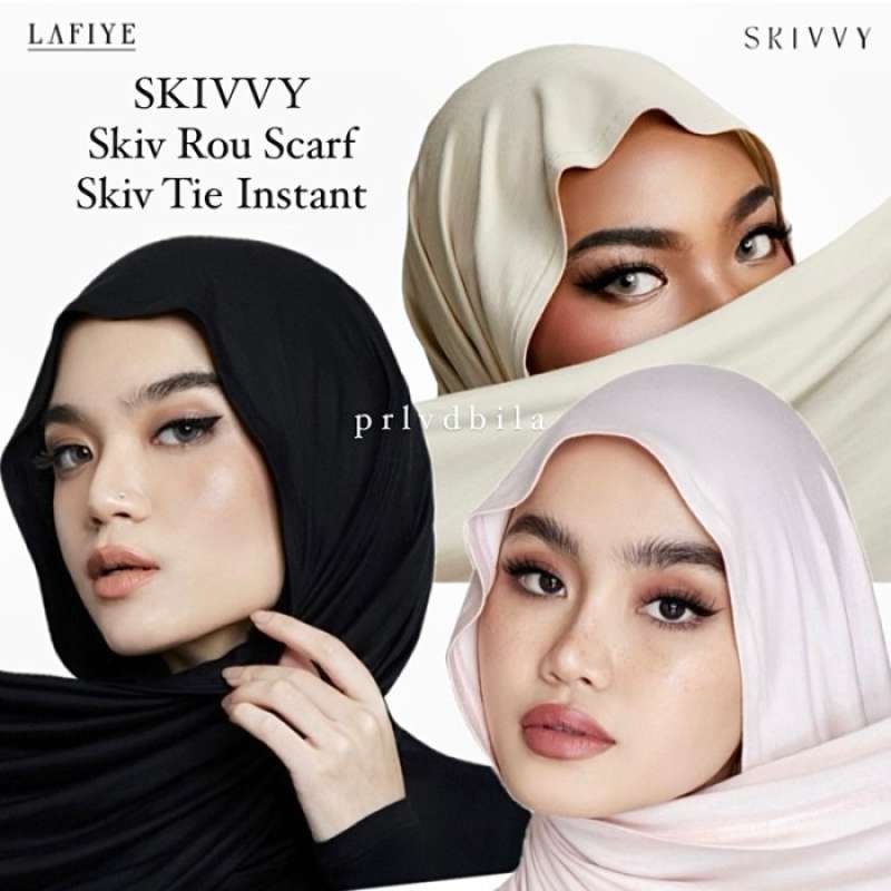 Jual Readystock [new] Lafiye 100% Ori Skiv Rou & Tie Black Blush Clay ...