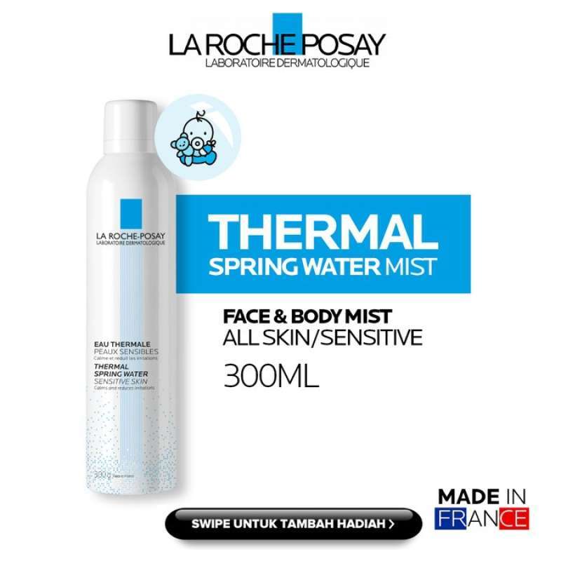 Jual La Roche Posay Thermal Spring Water 300ml - Face Mist Sensitive ...