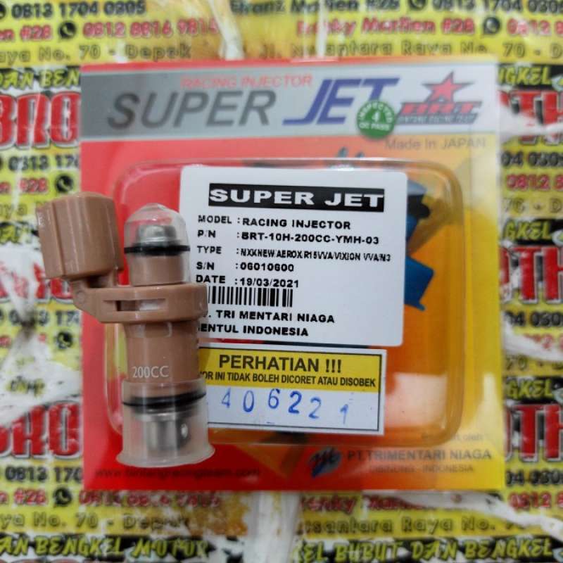 Promo Injektor Brt Nmax Aerox Nvl Nva R15 Mio J 10 Hole 200cc Diskon 24 ...