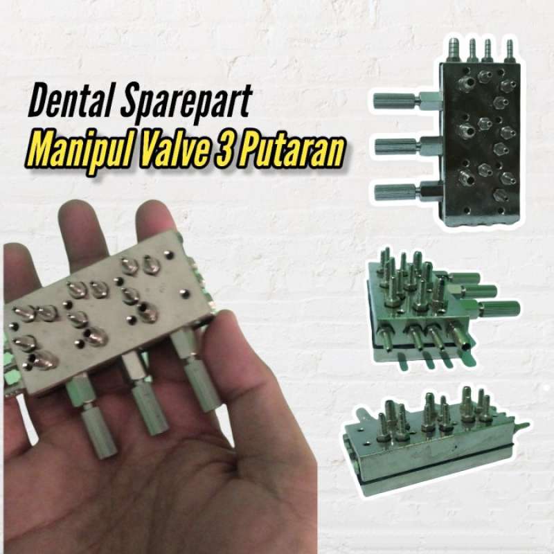 Promo Dental Membran Manipul Valve 3 Putaran Sparepart Dental Unit ...