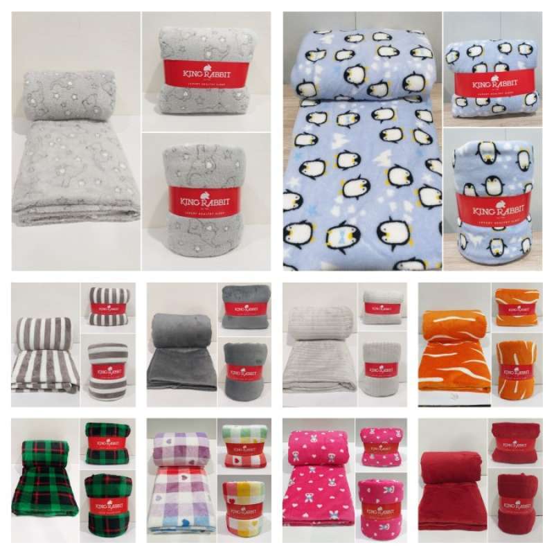 Jual fabulous KING RABBIT Thermal Blanket Selimut