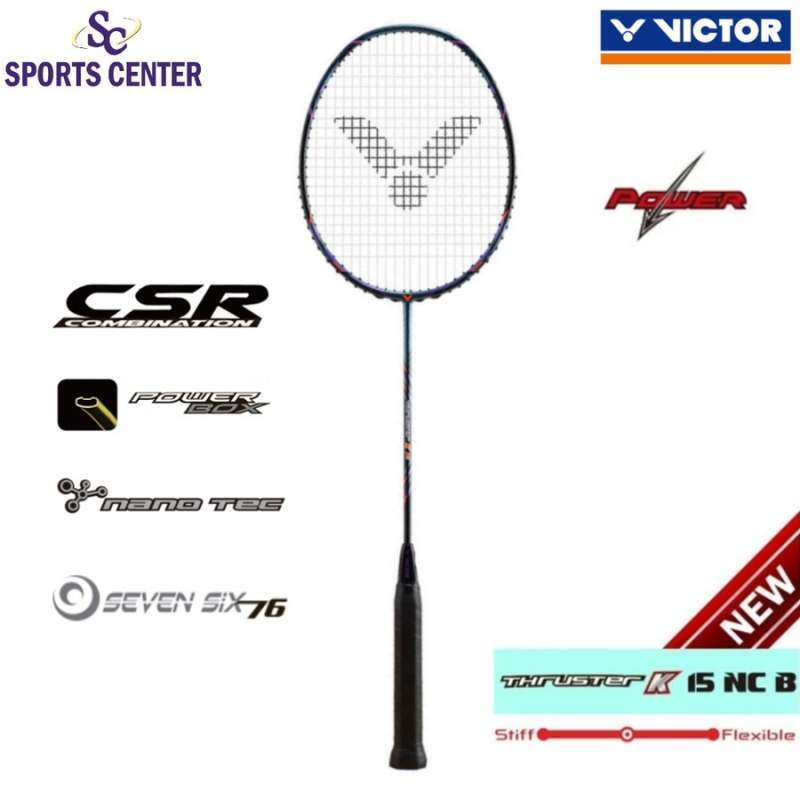 Jual New Color Raket Badminton Victor Thruster K 15 / Tk 15 / Tk15 Nc ...