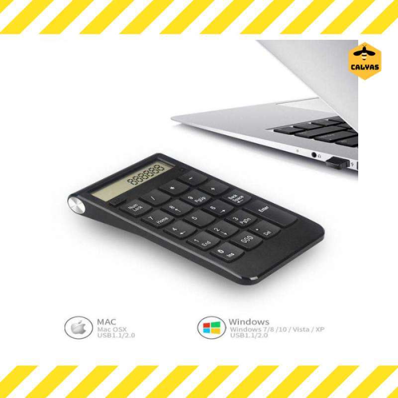 Jual Numeric Keypad Numpad Wireless 2.4ghz Rechargeable Number Keyboard ...