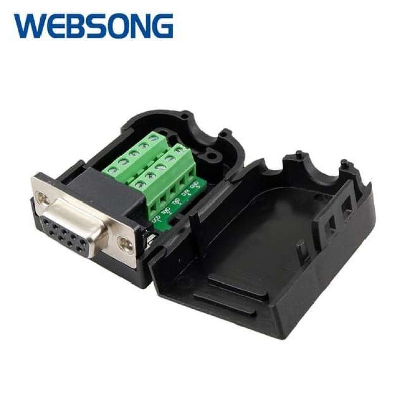 Jual Connector Pcb Terminal Serial Db9 Female Websong Di Seller Velvet ...