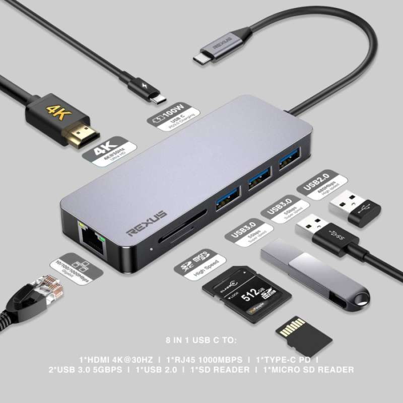 Jual Rexus Converter Usb Rxt-801 Di Seller Velvet Store - Cengkareng ...