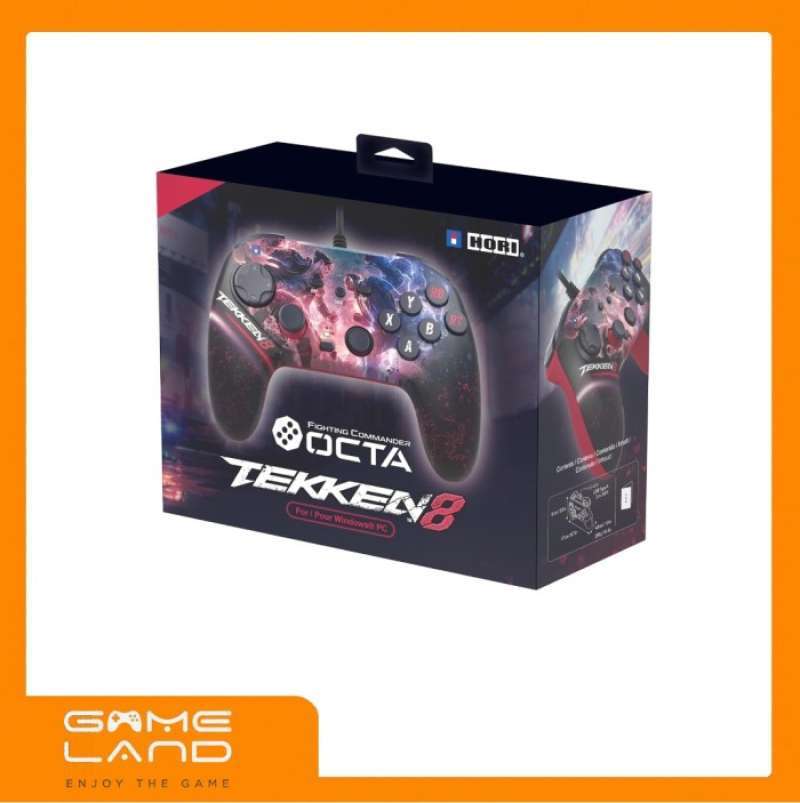 Jual Hori Fighting Commander Controller Octa Tekken 8 Edition Wired For ...